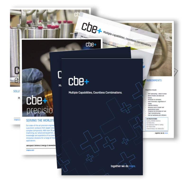CBE+ launch their new Company Brochure - Global Leader In Precision ...